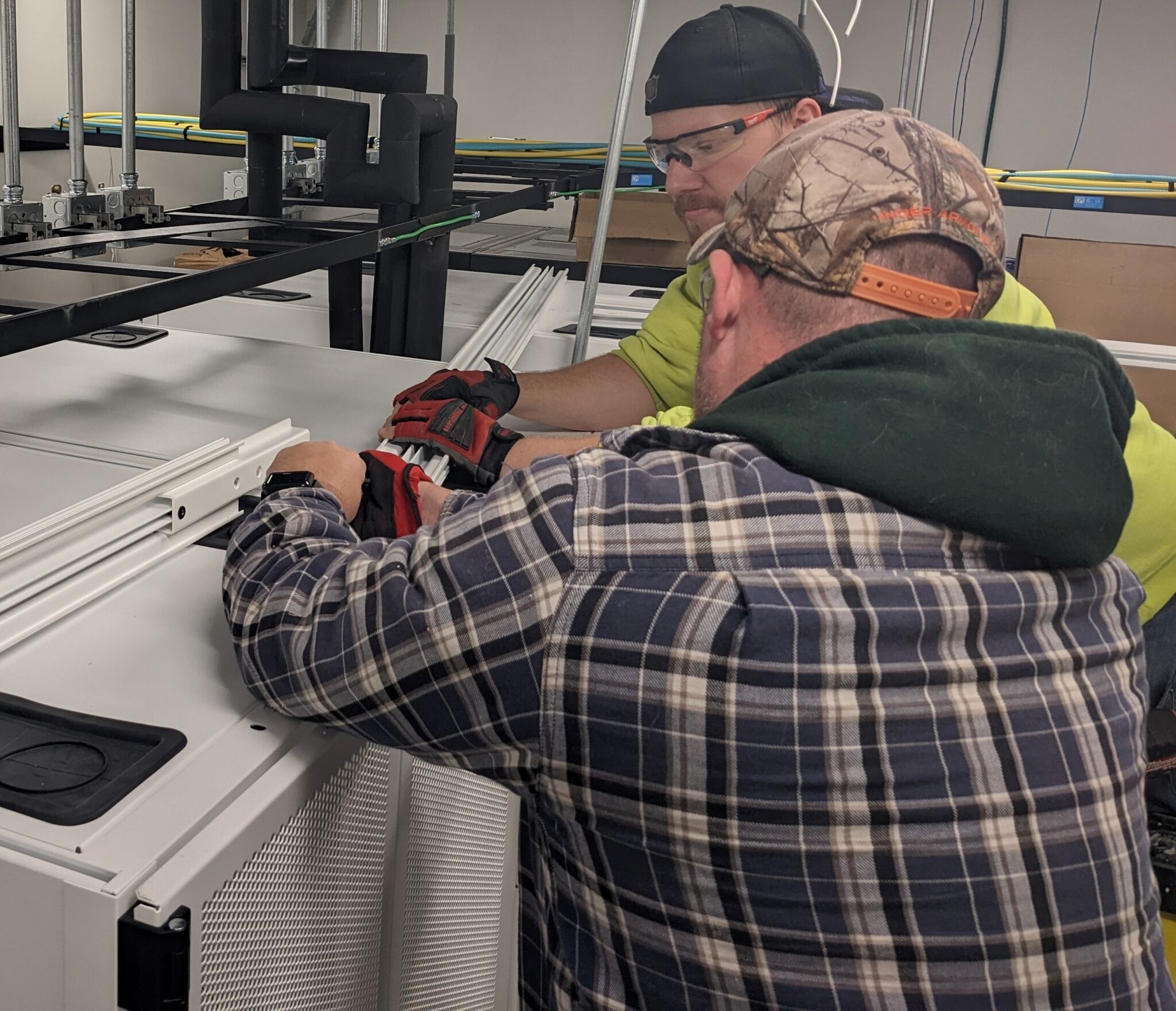 CCG Installs a Hot Aisle Containment System (HACS)! - CCGUSA